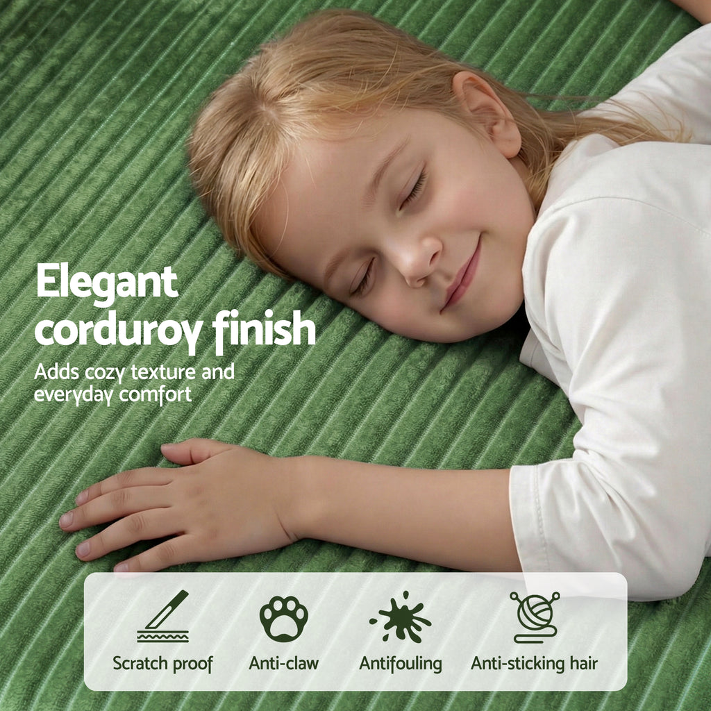 Modular 3-Seater Sofa Bed Convertible Sectional Floor Couch with Deep